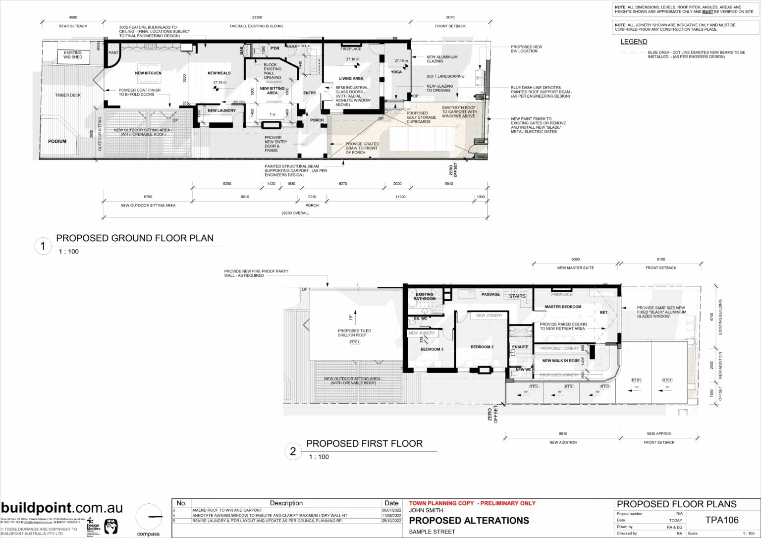 Town Planning - Drafting Services & Townhouse Plans