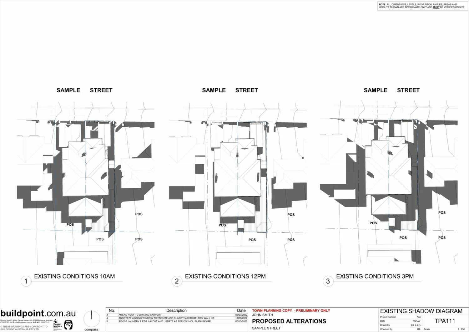 Town Planning - Drafting Services & Townhouse Plans