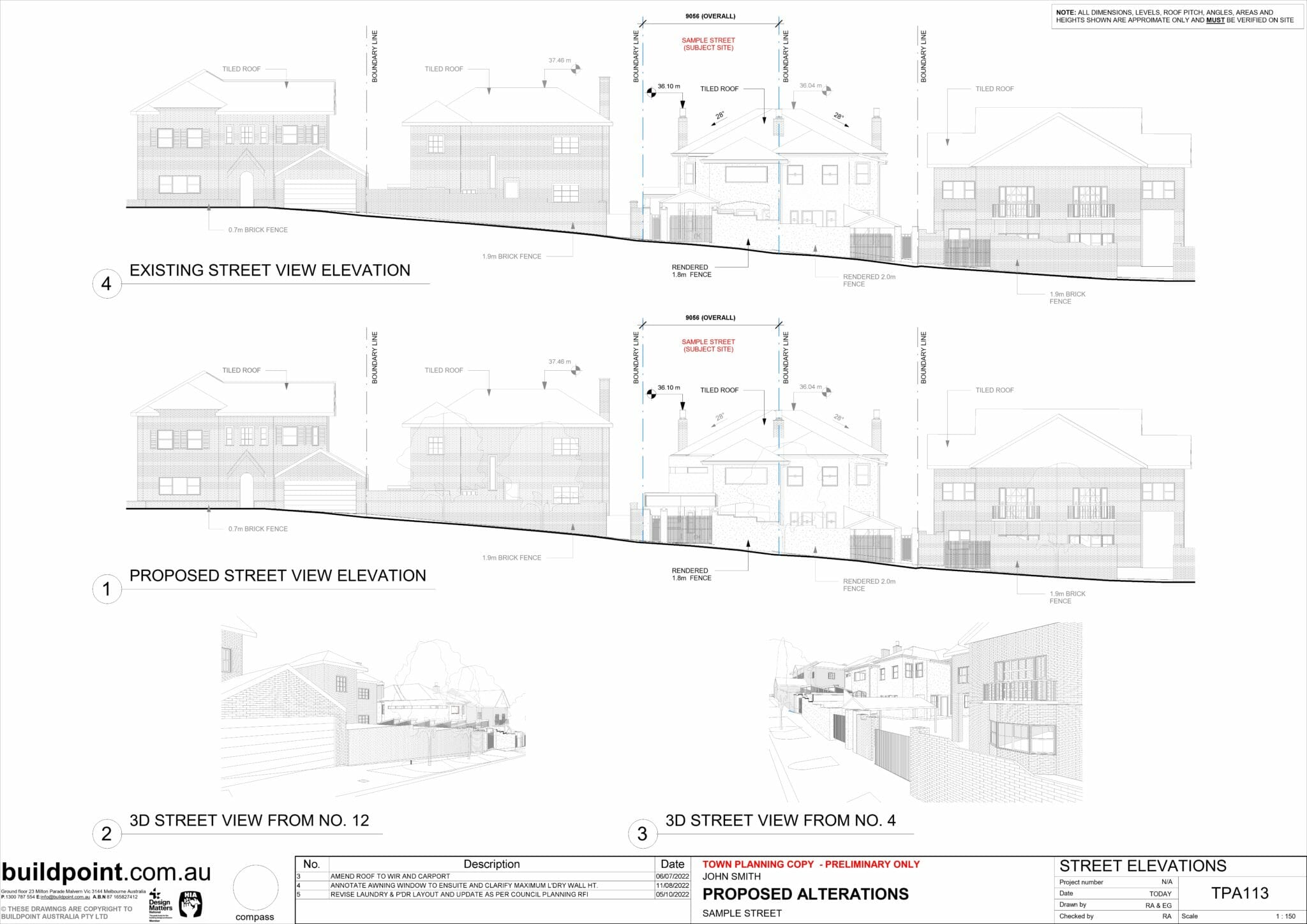 Town Planning - Drafting Services & Townhouse Plans